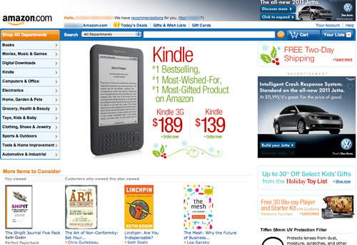 E-Commerce Home Page Focus – Baymard Institute