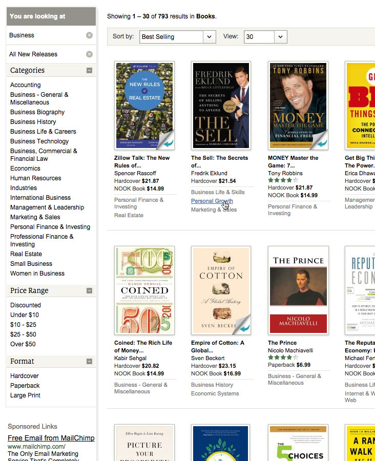 Contextual List Item Information – A New E-Commerce Personalization ...