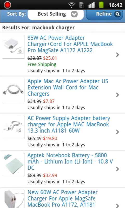 Mobile Product Pages: Always Offer a List of Compatible Products – Baymard