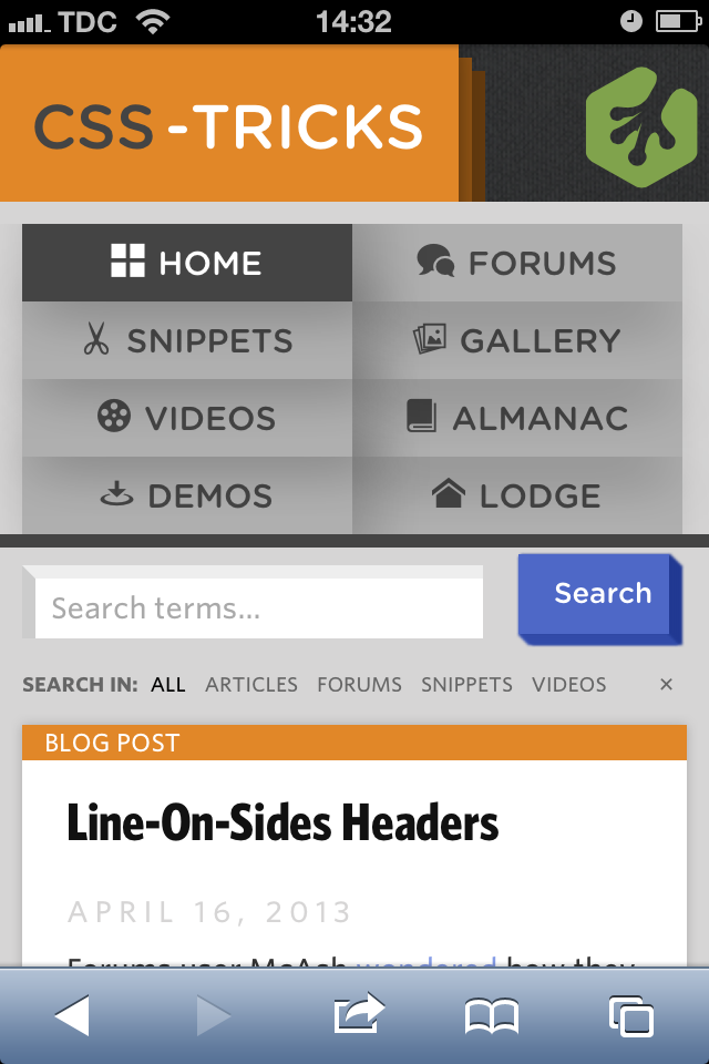 Drop-Down Mobile UX: Never Use Native Drop-Downs for Navigation – Baymard