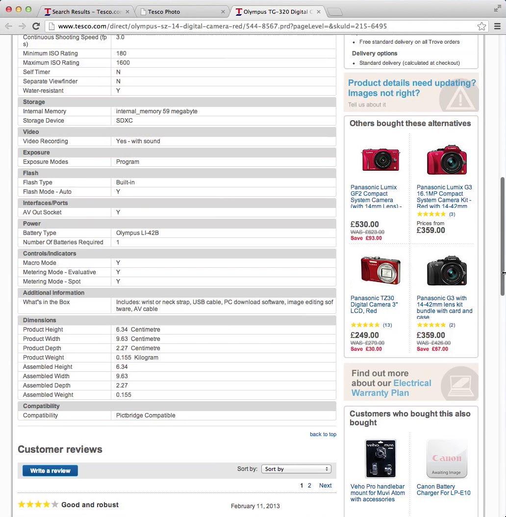 Product Page Usability: Recommend Both Alternative & Supplementary ...
