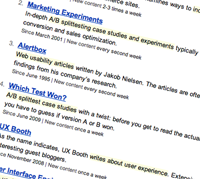 The Serial Position Effect in Web Design – Baymard