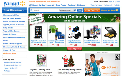 E-Commerce Home Page Focus – Baymard Institute