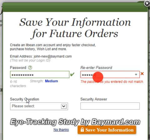 Usability Testing of Inline Form Validation: 40% Don’t Have It, 20% Get ...