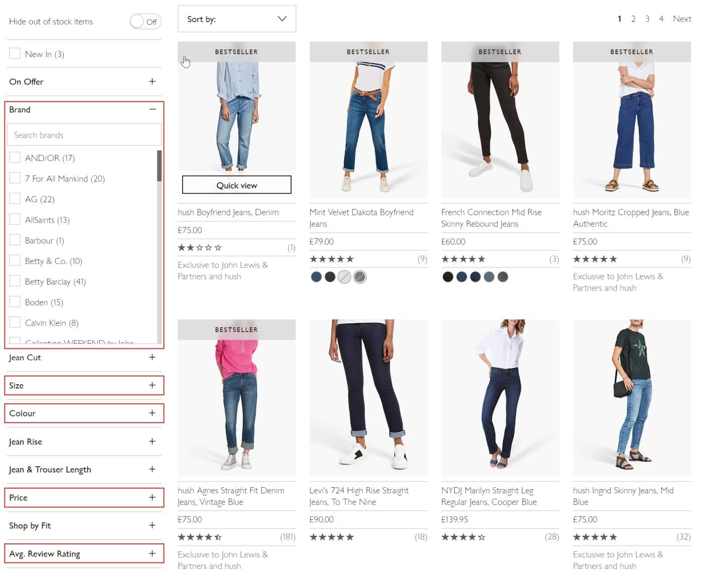5 Essential Filter Types Users Need On Product Listing Pages 57 Don t 