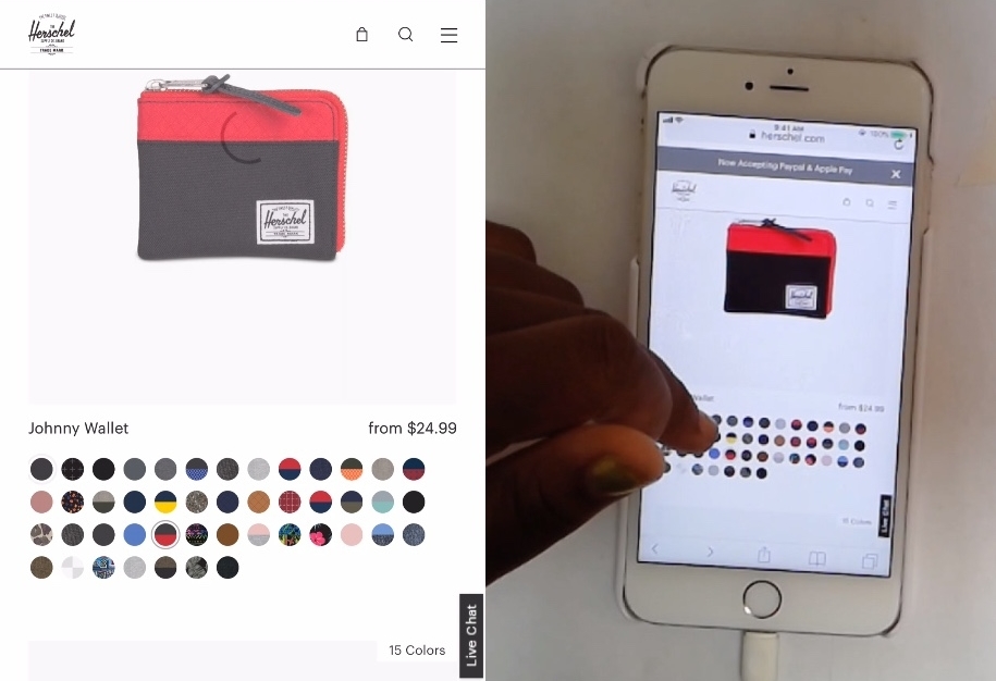 When & How to Implement Interactive Swatches on Mobile Product Listing ...
