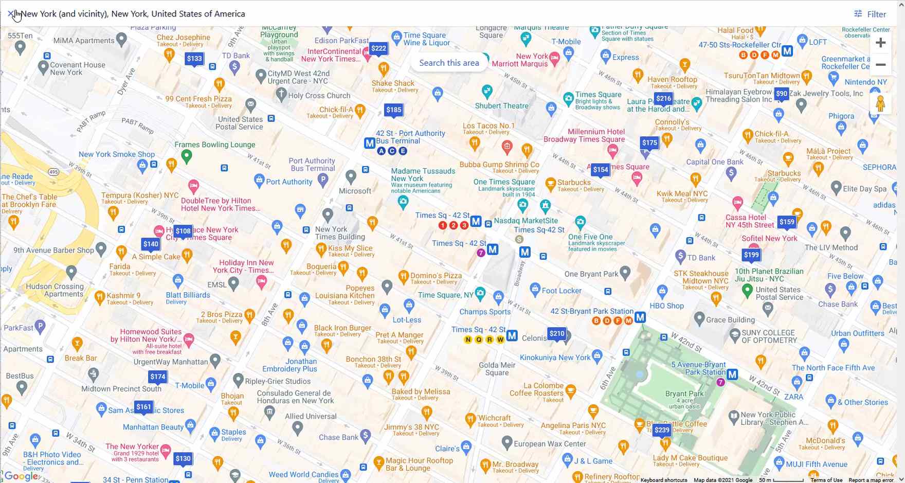 The Optimal Layout for Hotel & Property Rental Search Results & 3 ...