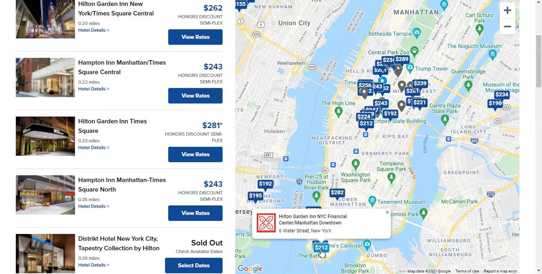The Optimal Layout for Hotel & Property Rental Search Results & 3 ...